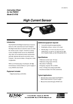 PASCO CI-6740 High Current Sensor - инструкции