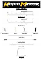 Kargo Master SINGLE Drop Down Ladder Rack New / Old Transit Connect ...