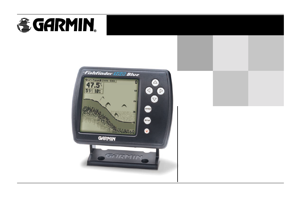 Инструкция по эксплуатации Garmin Fishfinder 160 BLUE | 45 страниц