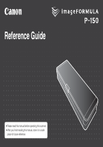 Canon P-150 - инструкции