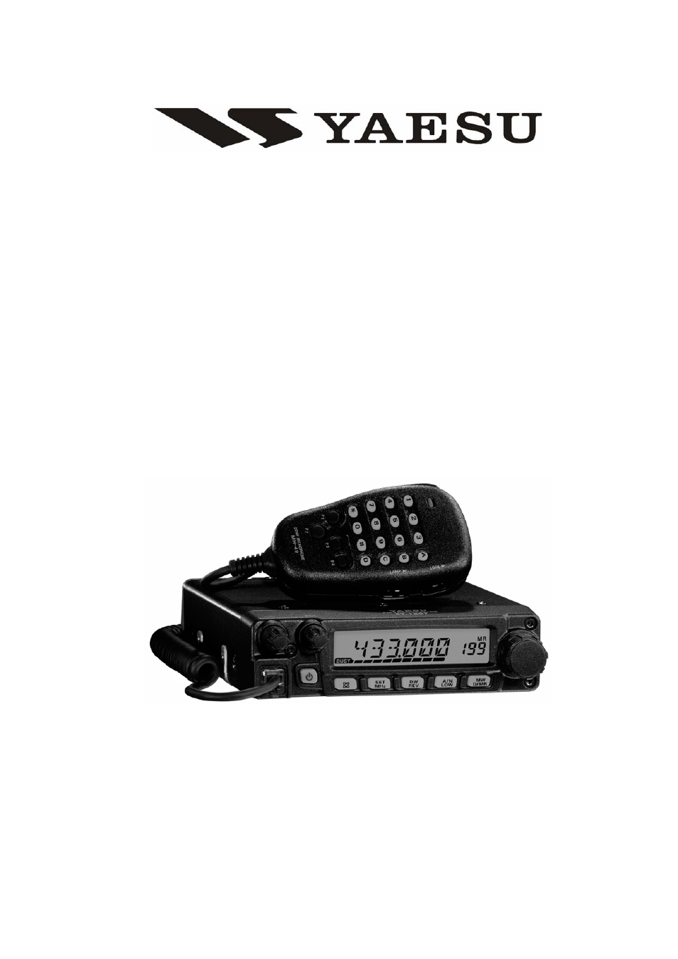Инструкция по эксплуатации Yaesu FT-1807 | 54 страницы | Также для: FT-1907